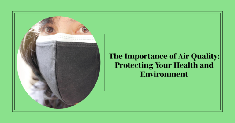 The Importance of Air Quality: Protecting Your Health and Environment